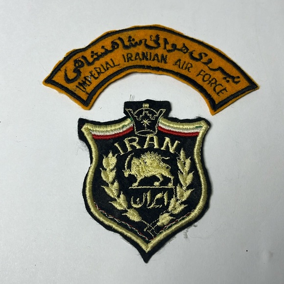 handcrafted | Wall Decor | 97s Iran Pahlavi Armys Patches Farsi | Poshmark
